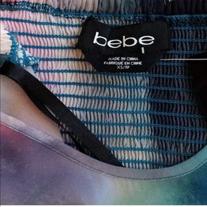bebe | Tops | Bebe Crop Top Beautiful Pattern | Poshmark